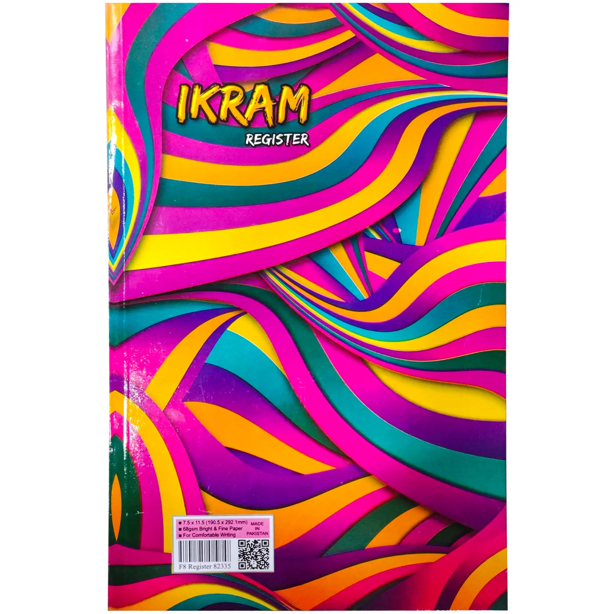 F8 Broad Line Ikram Register – Saleemi Book Depot