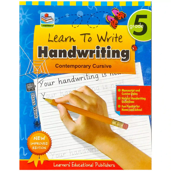 Learn To Write Handwriting Contemporary Cursive Grade 5