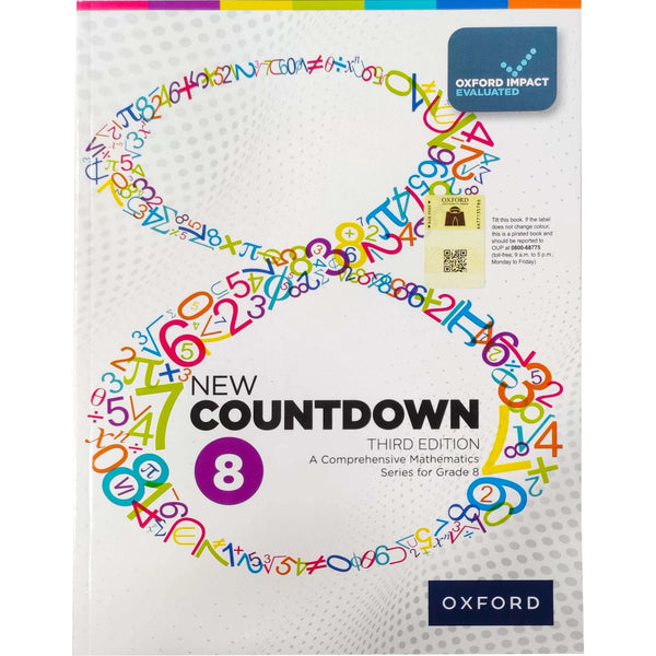 New Countdown Math 8 Oxford Third Edition | Buy Books Online
