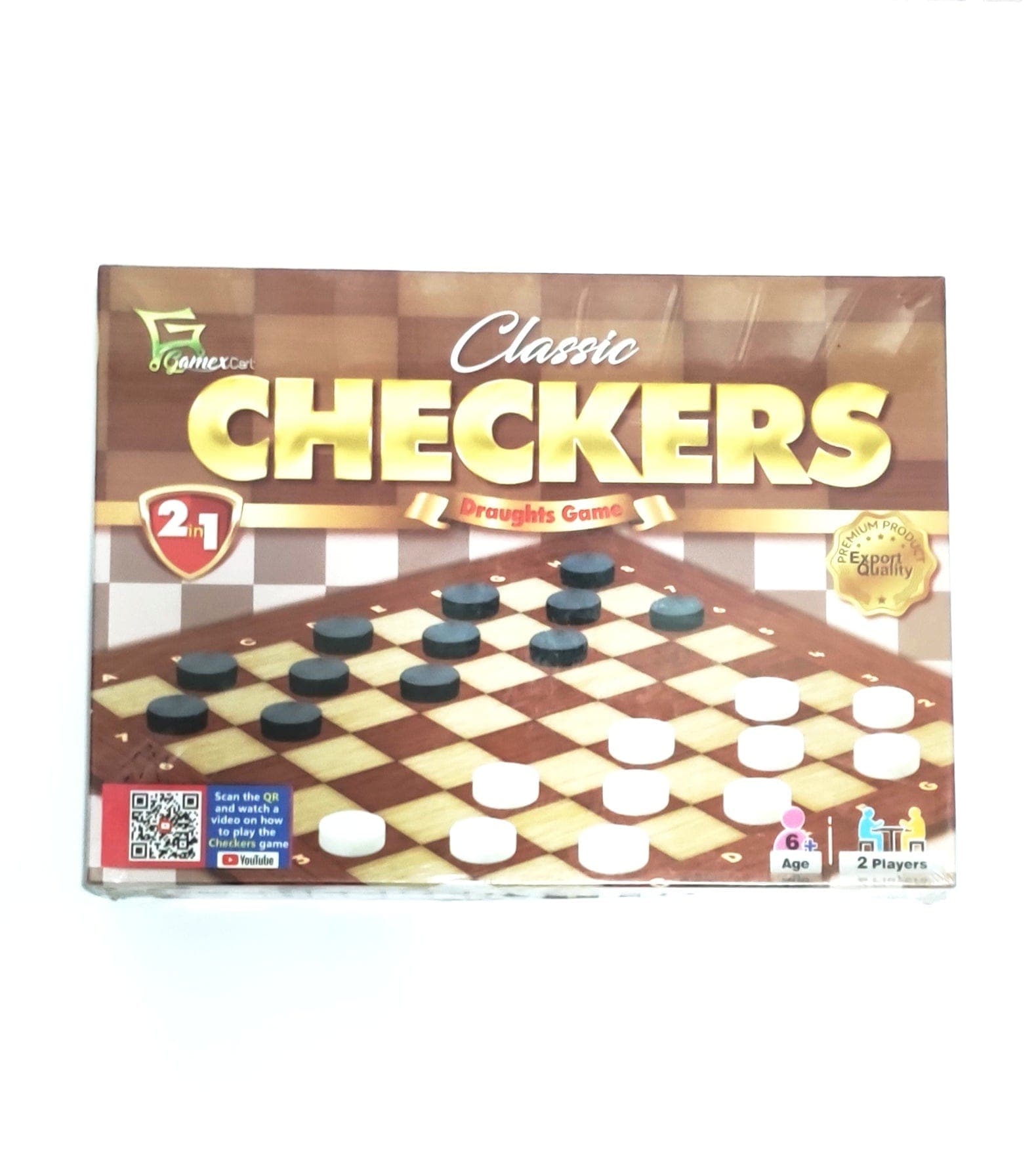 Classic Checkers Game – Saleemi Book Depot